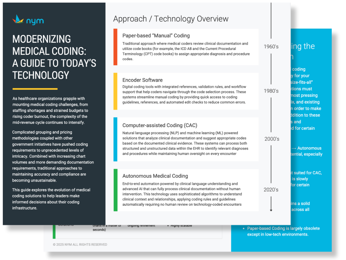 Modernizing Medical Coding | A Guide to AI & Automation - Nym